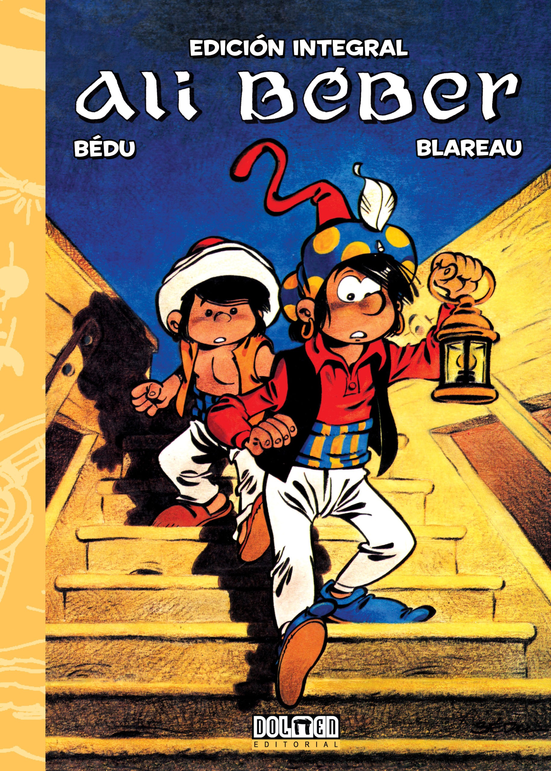 Desvelamos la portada de Alí Beber - Dolmen Editorial