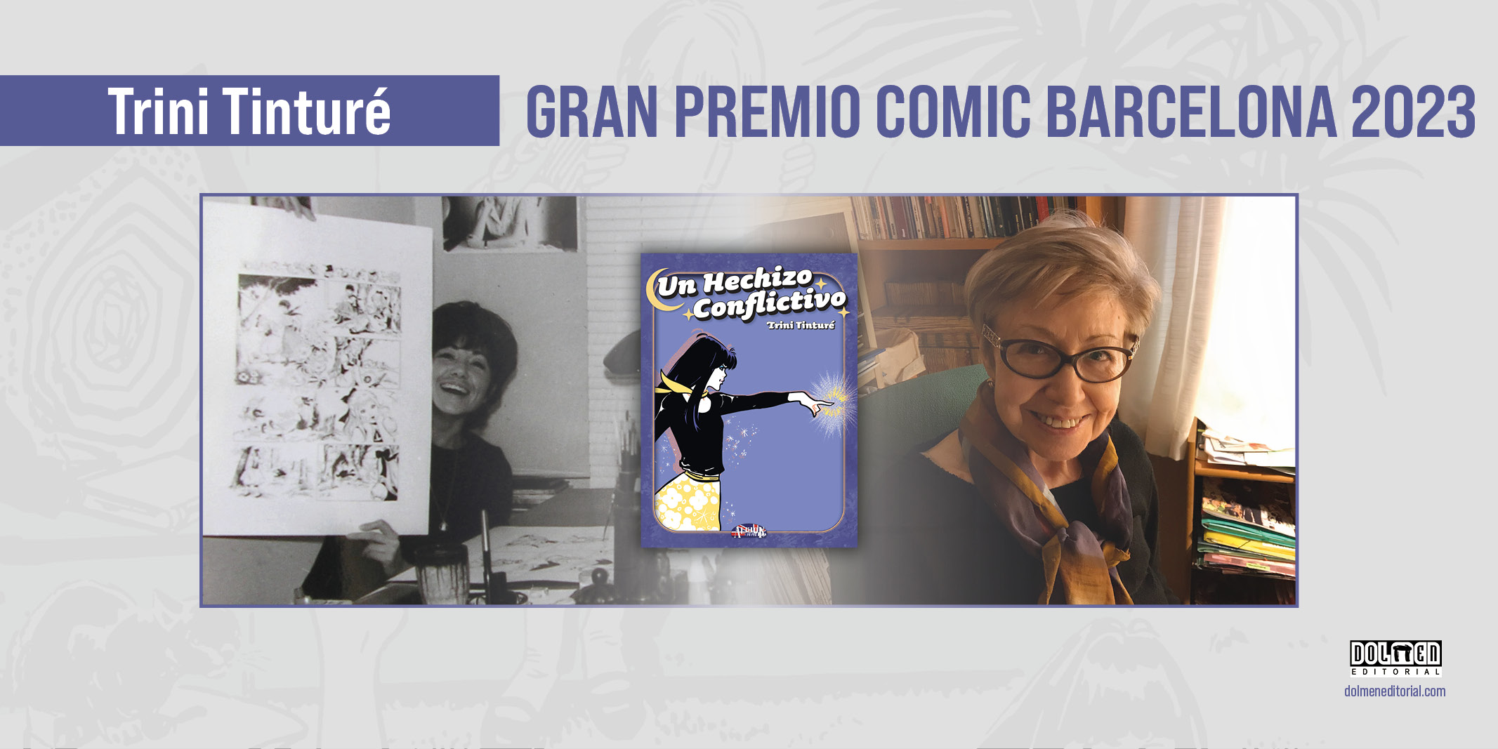 Trini Tinturé, Gran Premio Comic Barcelona 2023 - Dolmen Editorial