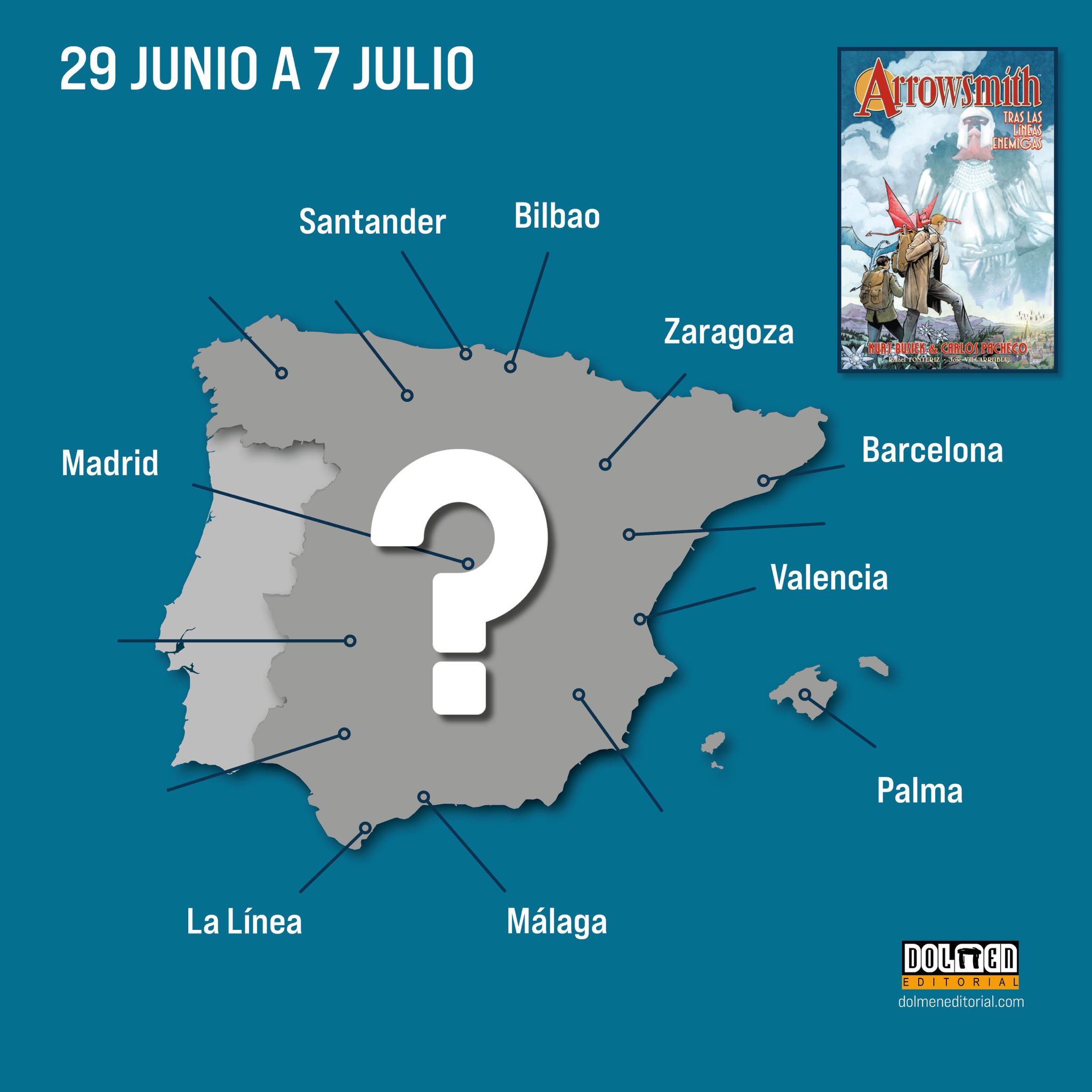 Muy pronto, veinte encuentros homenaje a Carlos Pacheco y presentaciones de Arrowsmith 2 ...