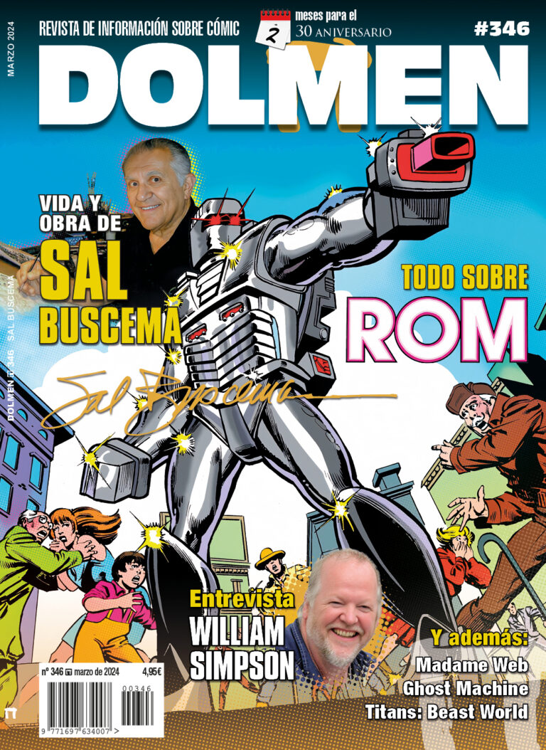 Sal Buscema, ROM, Mundo Bestia y mucho más, en una nueva revista Dolmen ...