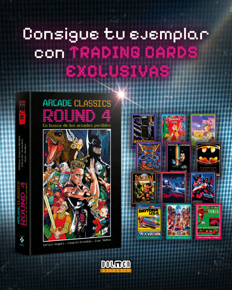 Reserva el libro ARCADE CLASSICS ROUND 4 + 12 trading cards exclusivas ...